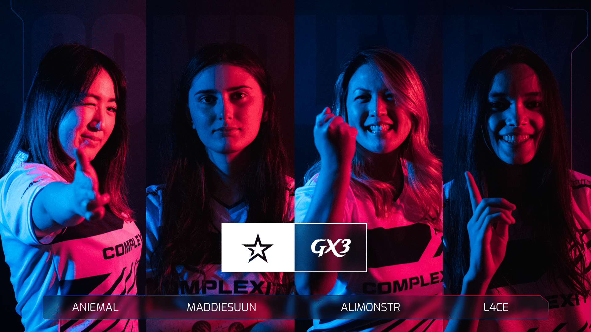 Complexity Gaming Signs Leading Women's Leading Valorant Squad